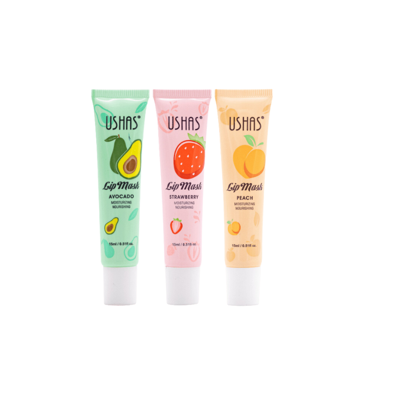 Ushas Fruity Lip Mask (Pack of 3) – Makeupsense